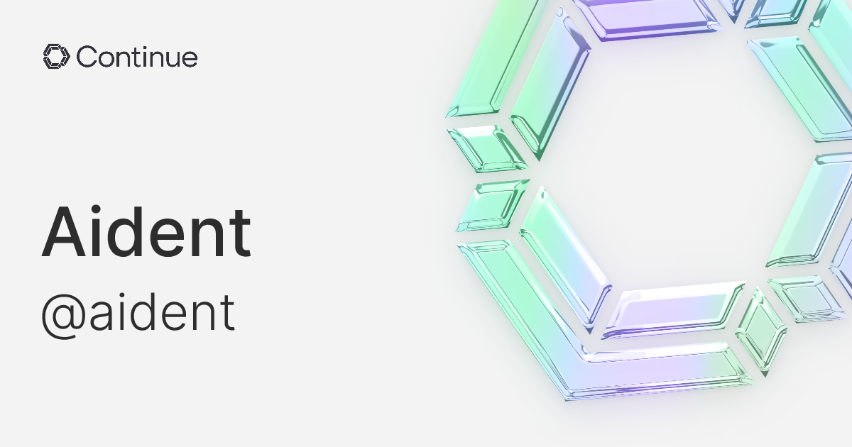 Continue • aident (Aident)
