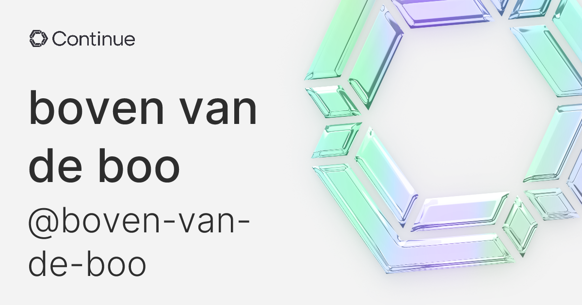 Continue • boven-van-de-boo (boven van de boo)