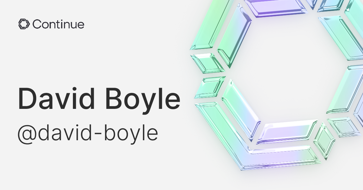 Continue • david-boyle (David Boyle)
