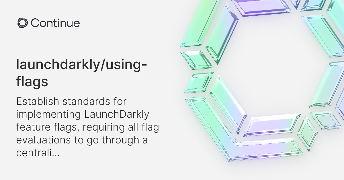 Continue • launchdarkly/using-flags