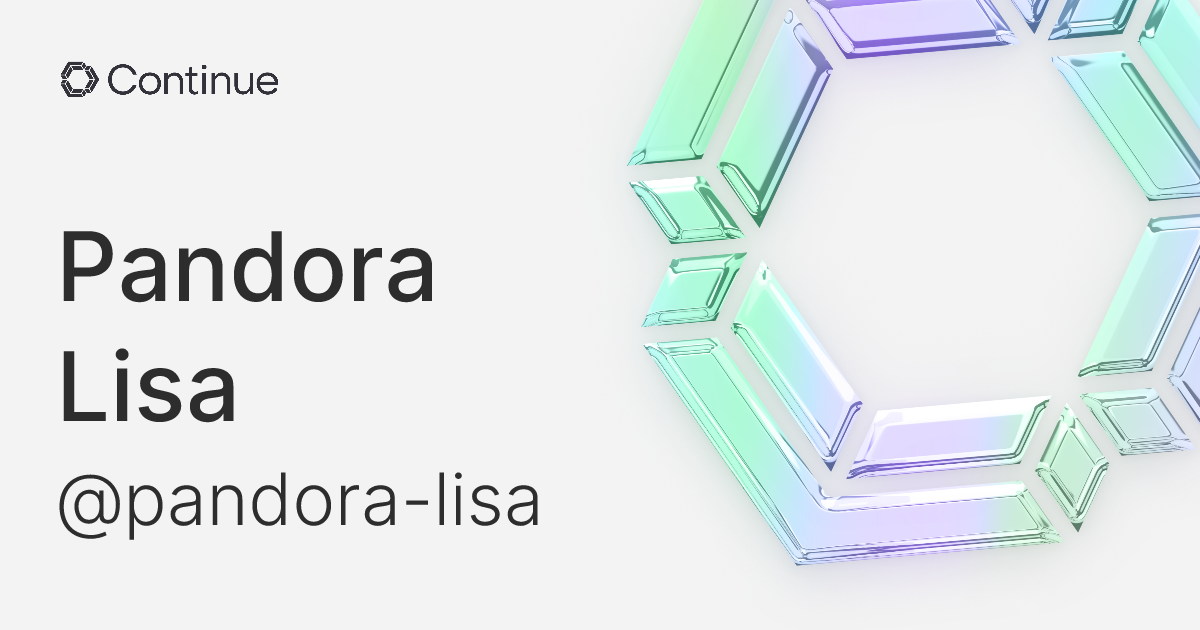 Continue • pandora-lisa (Pandora Lisa)