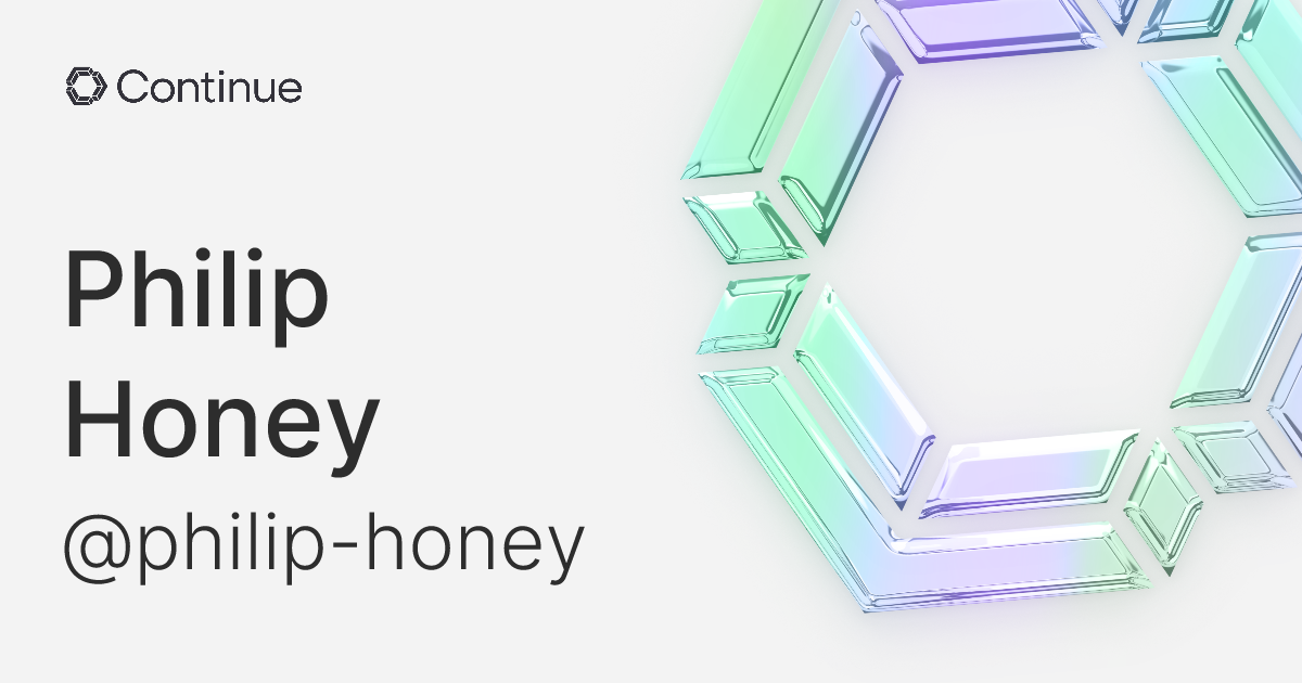 Continue • philip-honey (Philip Honey)